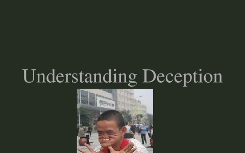 The Importance of Facial Expressions During Deception by Brent Steele