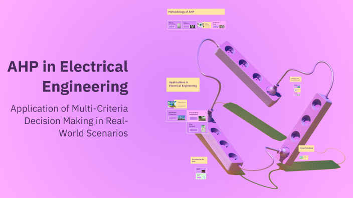AHP in Electrical Engineering by mahdieh fallah on Prezi