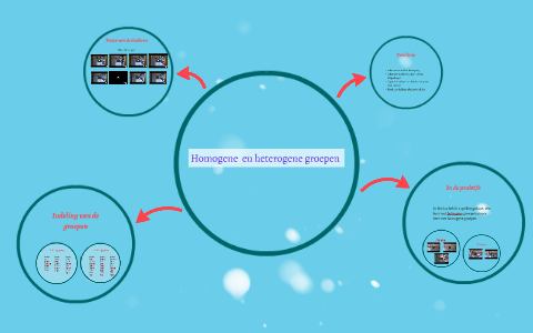 Homogene en hetrogene groepen by Jolanda Frericks on Prezi