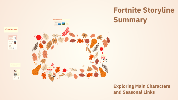 Fortnite Storyline Summary by Seán Duggan on Prezi