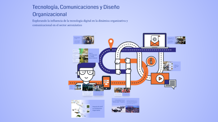 Tecnología, Comunicaciones y Diseño Organizacional by val vega on Prezi