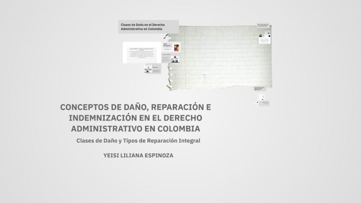 CONCEPTOS DE DAÑO, REPARACIÓN E INDEMNIZACIÓN EN EL DERECHO ...