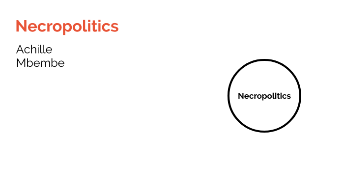 Necropolitics by Jes Diaz on Prezi