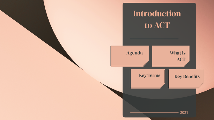 Introduction to ACT Training by Rhonda Resler
