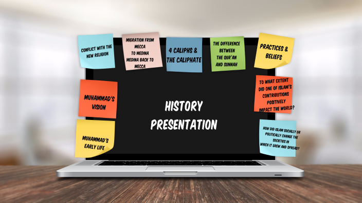 History presentation by Julia Halstead on Prezi