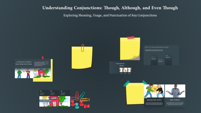 Understanding Conjunctions: Though, Although, and Even Though by ...