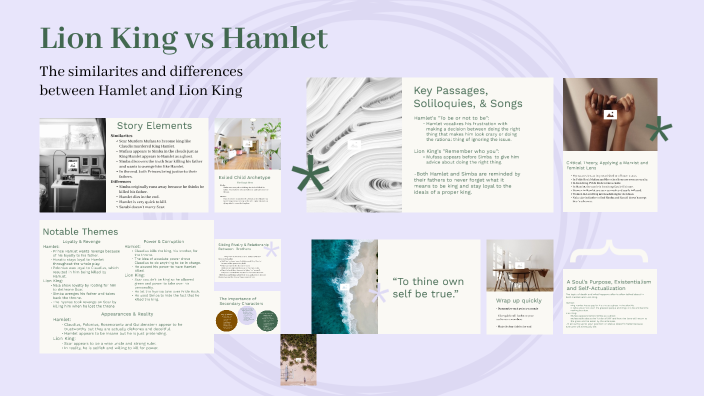 Hamlet vs Lion King by Morgan Kimbrough on Prezi