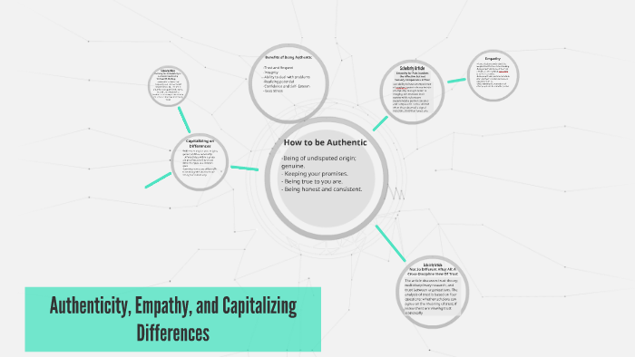 Authenticity, Empathy, and Capitalizing Differences by Trenae Ferrell on Prezi