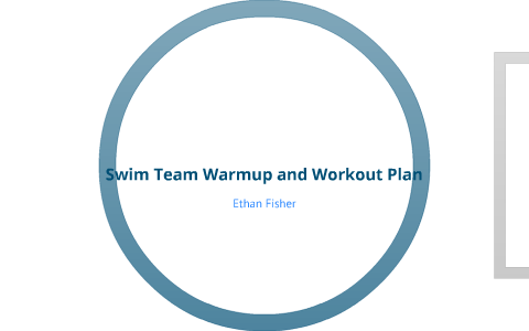 High School Swim Team Warmup and Workout Plan by power point on Prezi