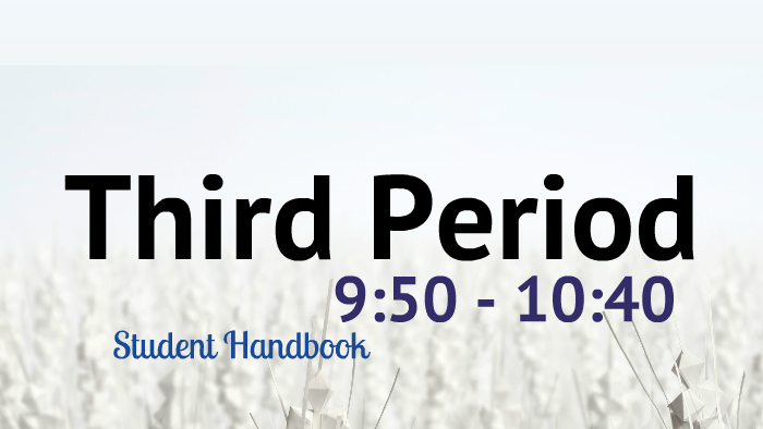 Third Period by PIERCESON LE on Prezi