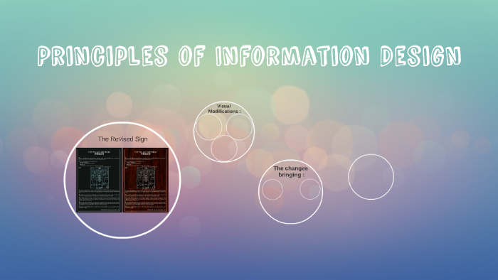 Principles of Information Design by alexandre saillard on Prezi