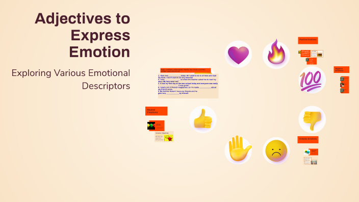 Adjectives to Express Emotion by Abraham Ilao on Prezi