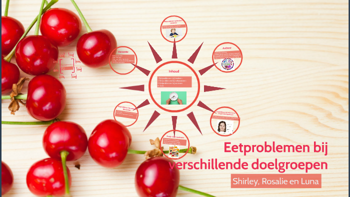 Eetproblemen bij verschillende doelgroepen by Luna Richters on Prezi