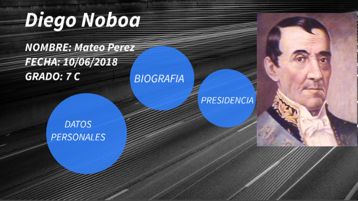 Biografia de Diego Noboa by Mateo Perez Hinojosa on Prezi
