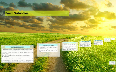 Farm Subsidies -- Direct Payment Program by Trevor Campbell on Prezi