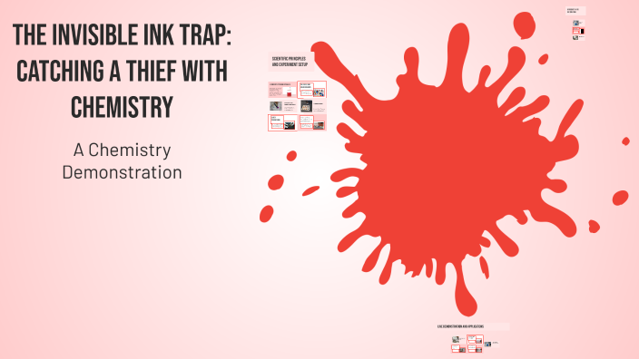 The Invisible Ink Trap: Catching a Thief with Chemistry by Suman ...