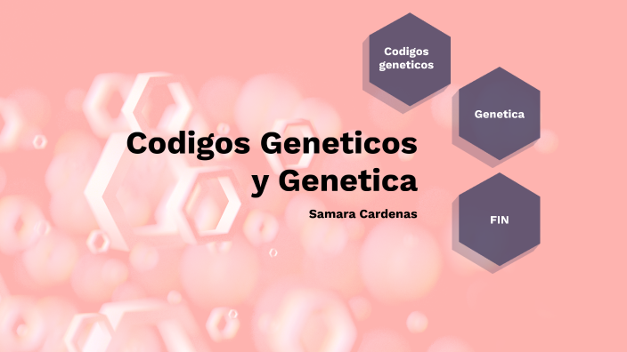 Genética y Códigos Genéticos by Laura Samara Cardenas Estevez on Prezi