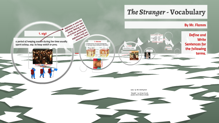 The Stranger - Vocabulary by Mister Flamm on Prezi