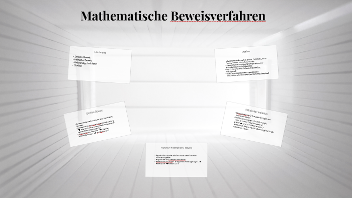 Mathematische Beweisverfahren by emilie fleig on Prezi