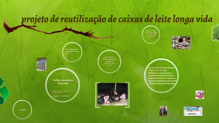 Projeto de reutilização de caixas de leite longa vida by Diane Boaro on ...