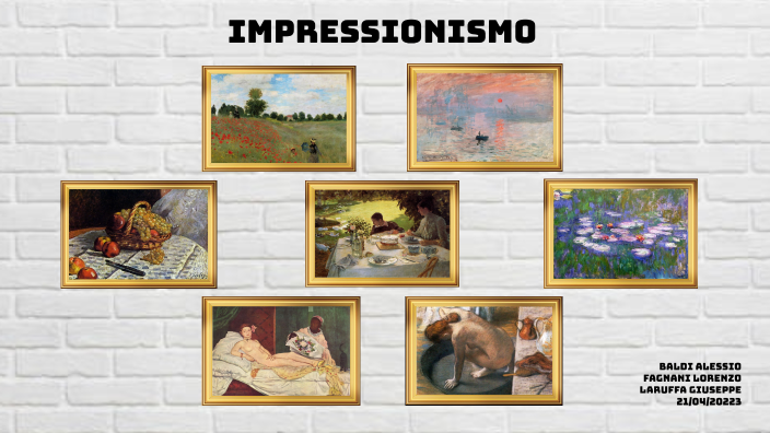 IMPRESSIONISMO by LORENZO FAGNANI on Prezi