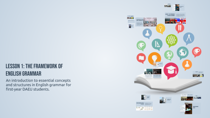 Lesson 1: The Framework of English Grammar by mohamed habri on Prezi