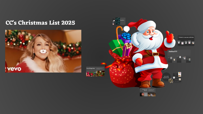 The Ultimate Christmas List by CC Oliver on Prezi