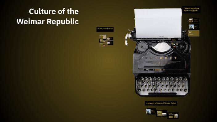 Weimar Republic Concept Map by Max Garner on Prezi