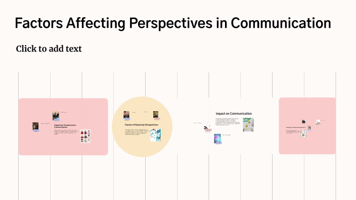 Factors Affecting Perspectives in Communication by Debasri Chakraborty ...