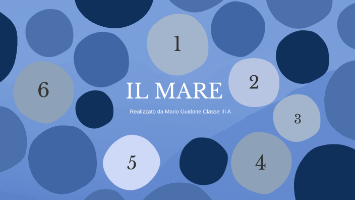 Il Mare by Angela De Simone on Prezi