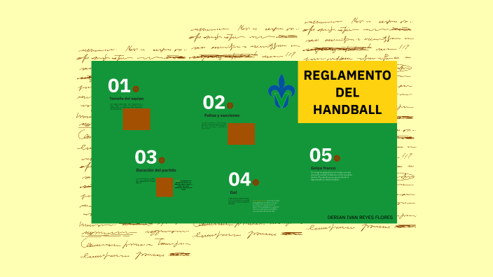 REGLAS DEL HANDBALL by Derian Reyes on Prezi