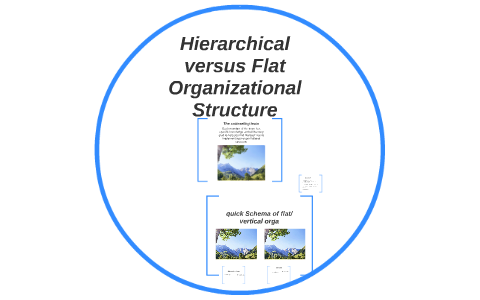 Hierarchical versus Flat Organizational Structure by Charlotte de ...