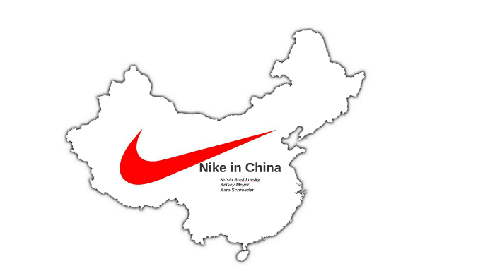 Nike in China by on Prezi