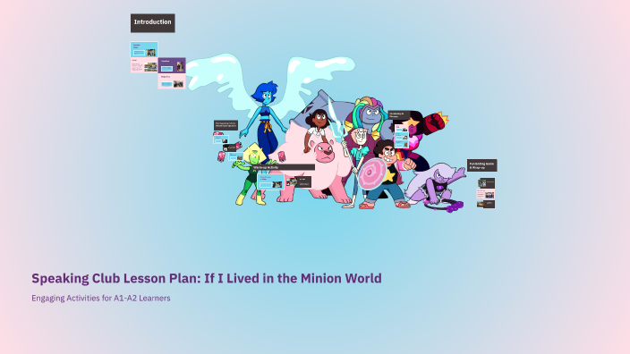 Speaking Club Lesson Plan: If I Lived in the Minion World by София ...