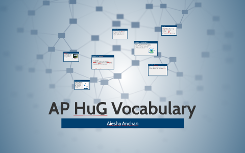 AP HuG Vocabulary by Aiesha Anchan