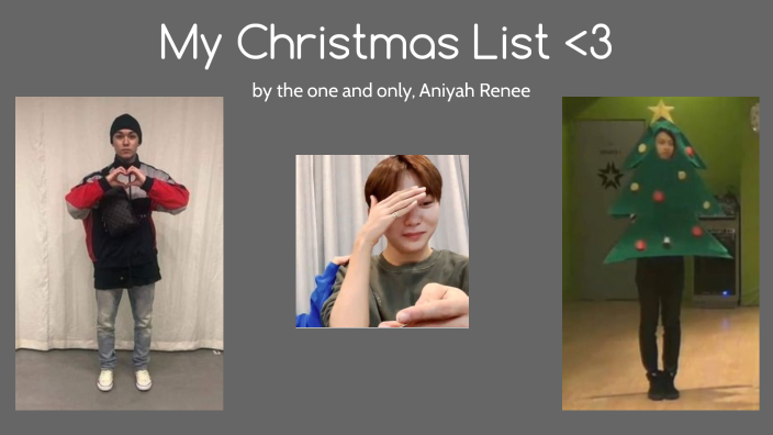 christmas list :) by Aniyah Edmonds on Prezi