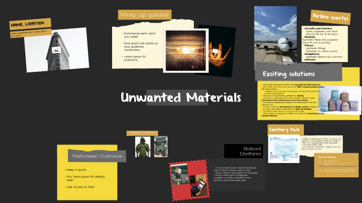 Unwanted Materials by jade lam on Prezi