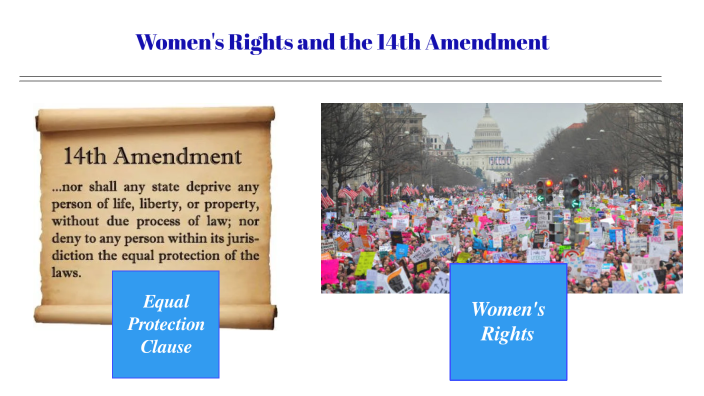 Womens Rights Movement And The 14th Amendment By Jared Sine On Prezi