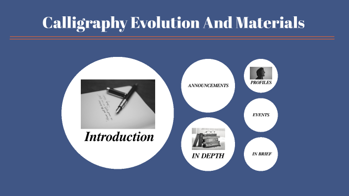 Calligraphy Evolution And Materials by YuTang Chang on Prezi