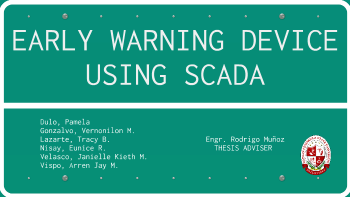 EARLY WARNING DEVICE by tracy lazarte on Prezi