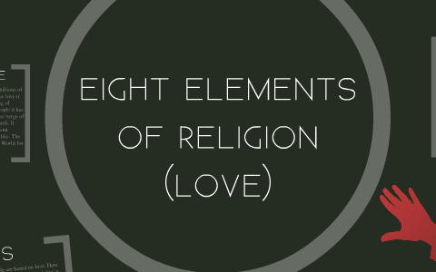 Eight Elements of Religion by Mark LeCras on Prezi