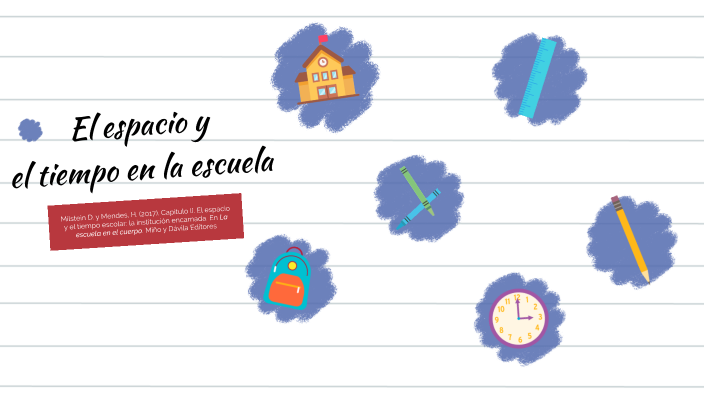 El espacio y el tiempo en la escuela by Hernán Becche on Prezi