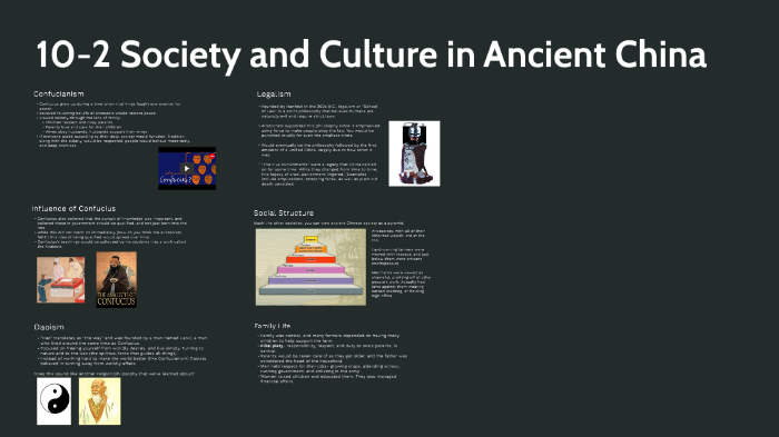 10-2 Society and Culture in Ancient China by Teacher Guy on Prezi