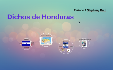 Dichos de Honduras by Stephany Ruiz on Prezi