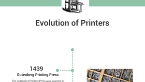Evolution of Printers by Colin Clark on Prezi Design