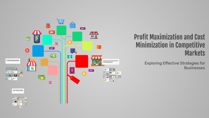 Profit Maximization and Cost Minimization in Competitive Markets by ...