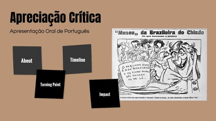 Apreciação Crítica - Cartoon by Vasco Marrocano on Prezi