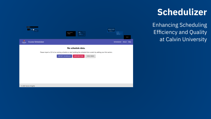 Schedulizer Project Report by Edom Maru on Prezi