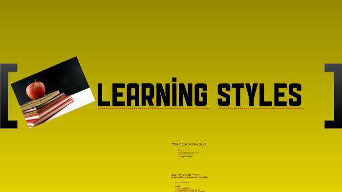8th Grade Learning Styles by Ingra Smith on Prezi