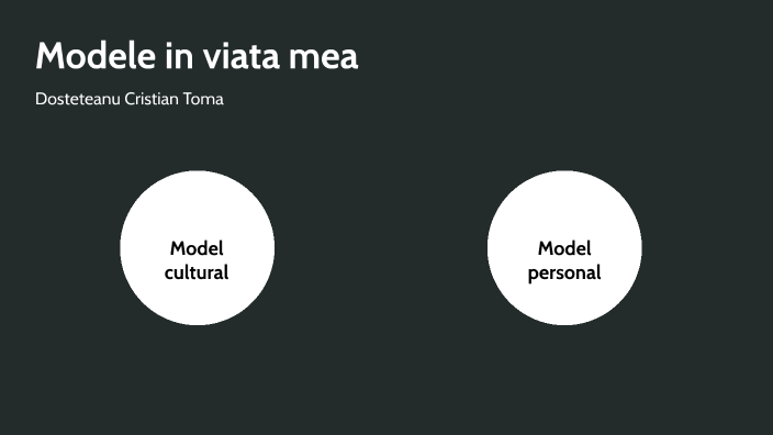 modele in viata by Dosteteanu Cristian on Prezi